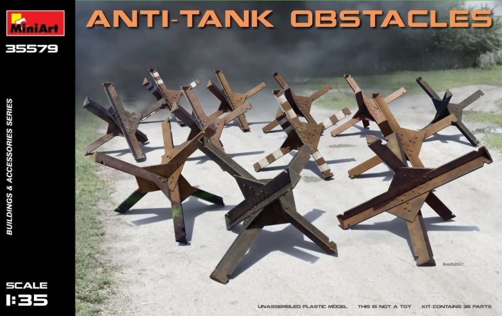 Miniart 1:35 Scale Anti-tank Obstacles – CJM Hobbies